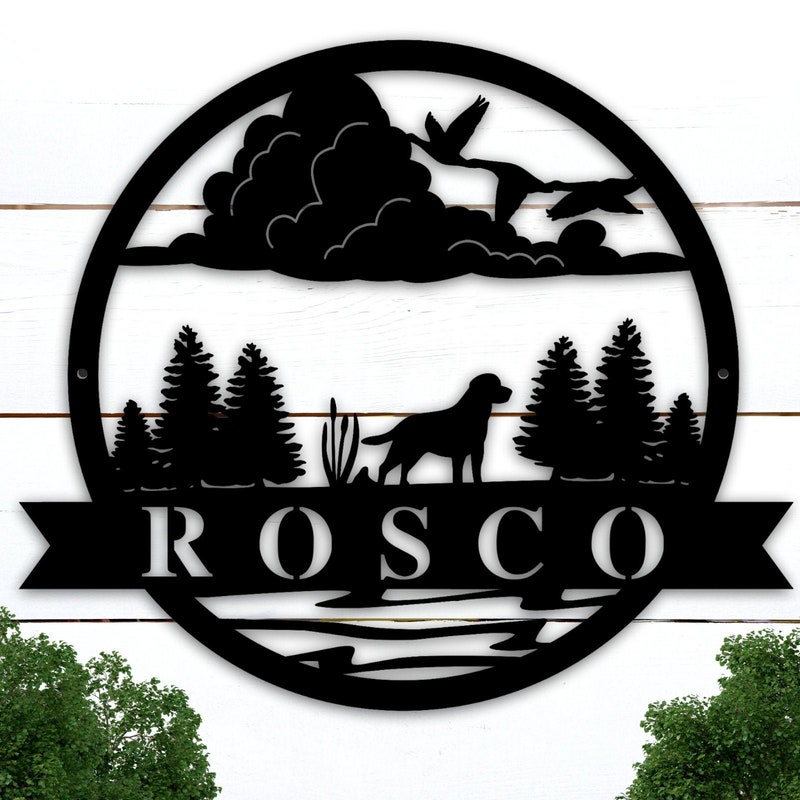 Metal Hunting Sign - Etsy