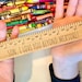 Personalized Wooden Ruler, Engraved Wood Ruler, Personalized School ...