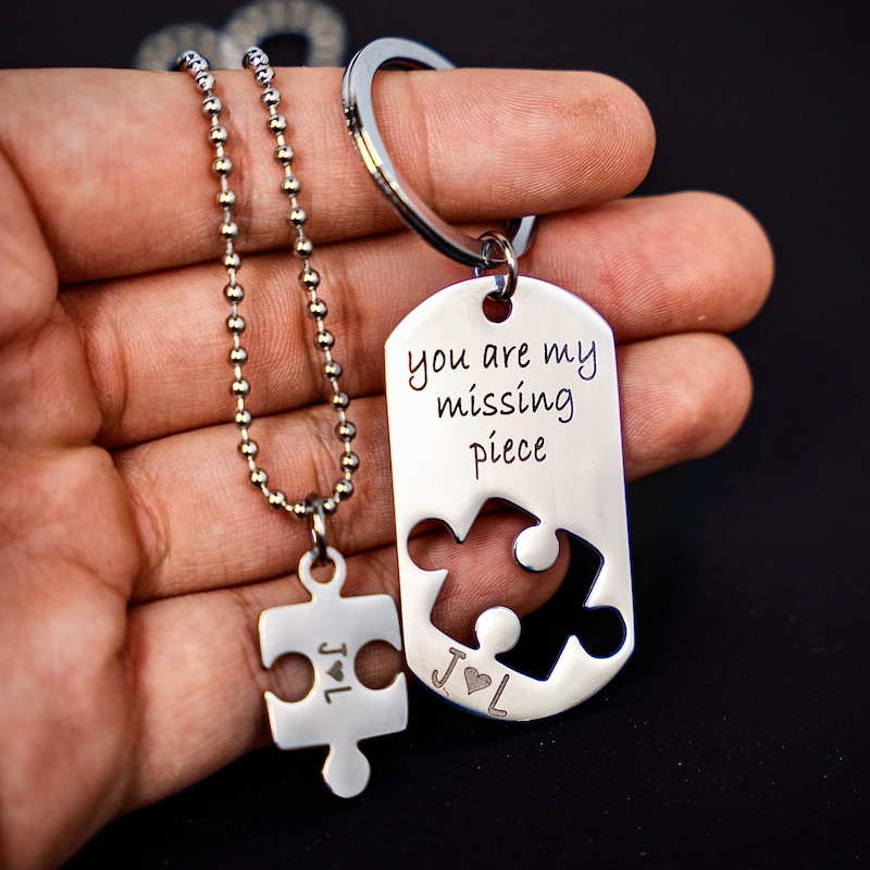 Personalized Keychain for Boyfriend - Etsy