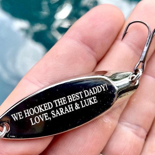 Father's Day Personalized Fishing Lure for That Expecting - Etsy