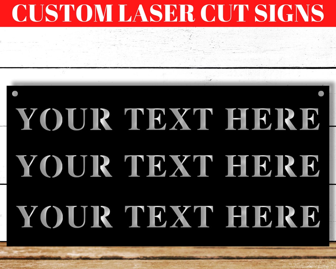 Custom Metal Sign, Custom Signs, Metal Signs Custom, Personalized Metal ...