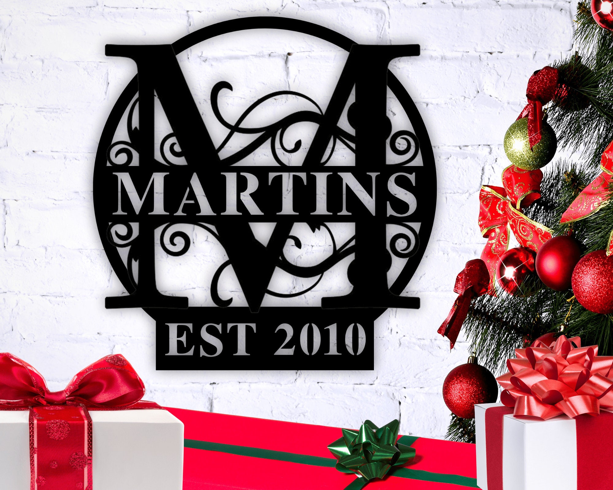 Personalized Metal Signs for Home, Family Name Sign Metal, Personalized ...