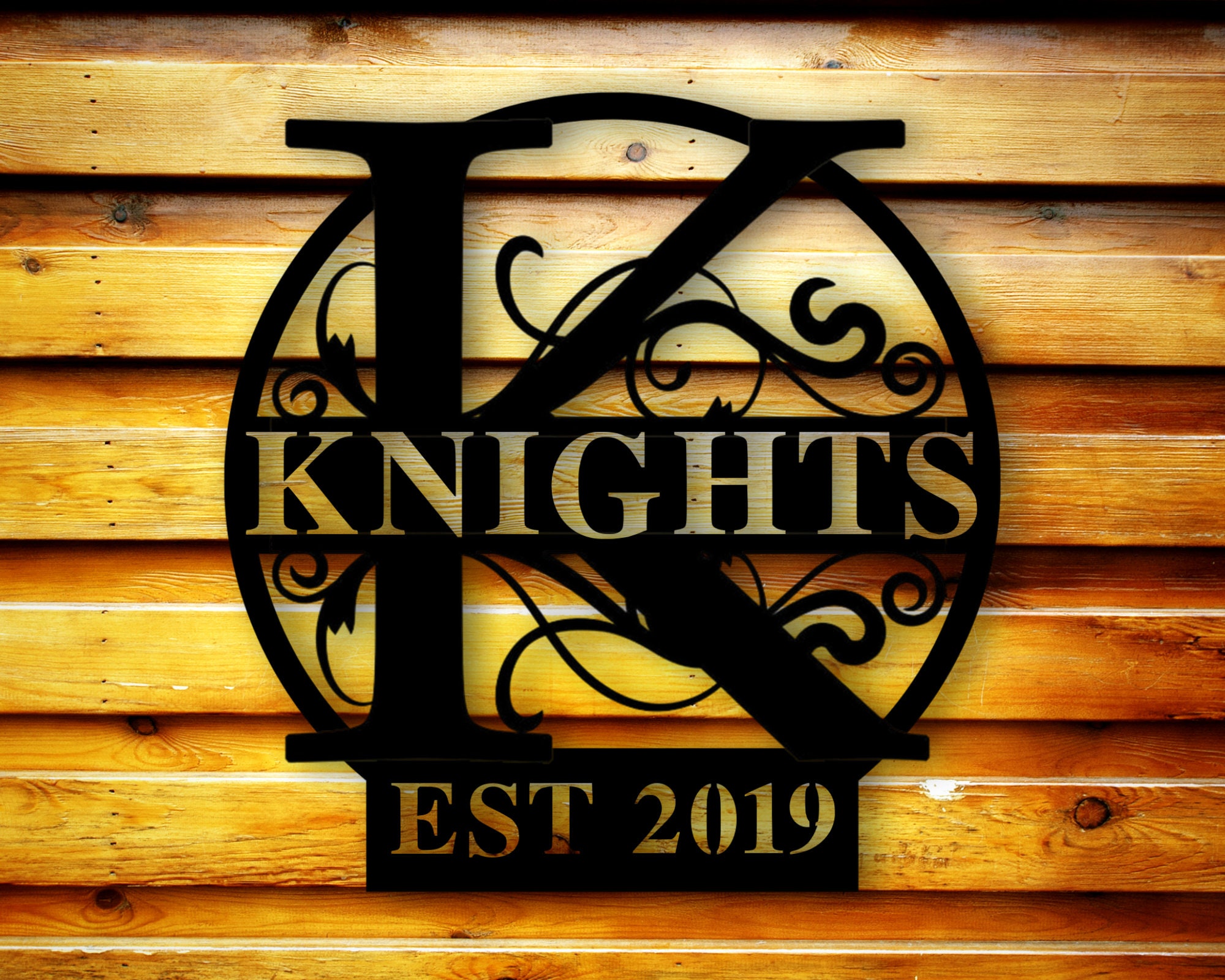 Personalized Metal Signs for Home, Family Name Sign Metal, Personalized ...