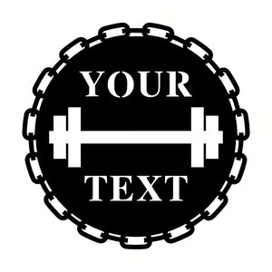 Personalized Gym Sign, Crossfit Gift, Workout Gift, Gym Decor, Home ...