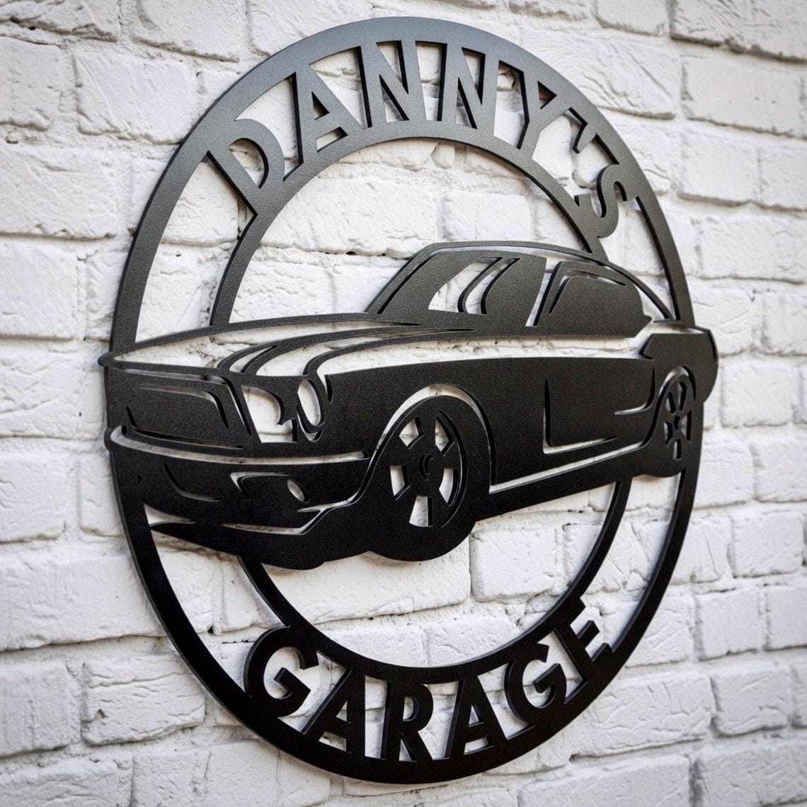Custom Car Metal Sign, Man Cave Sign, Work Shop Sign, Garage Sign, Man ...