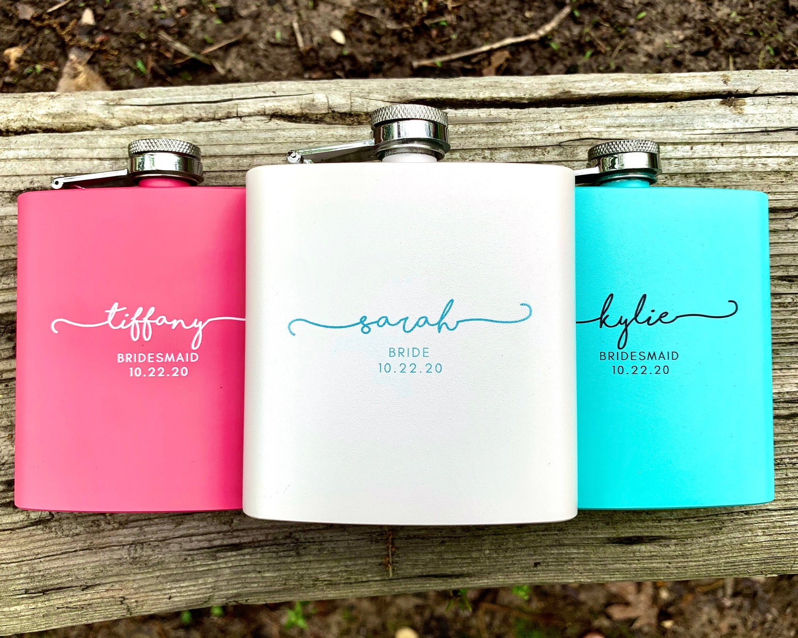 Flask for Women, Bridesmaid Gift, Bridesmaid Proposal, Personalized ...