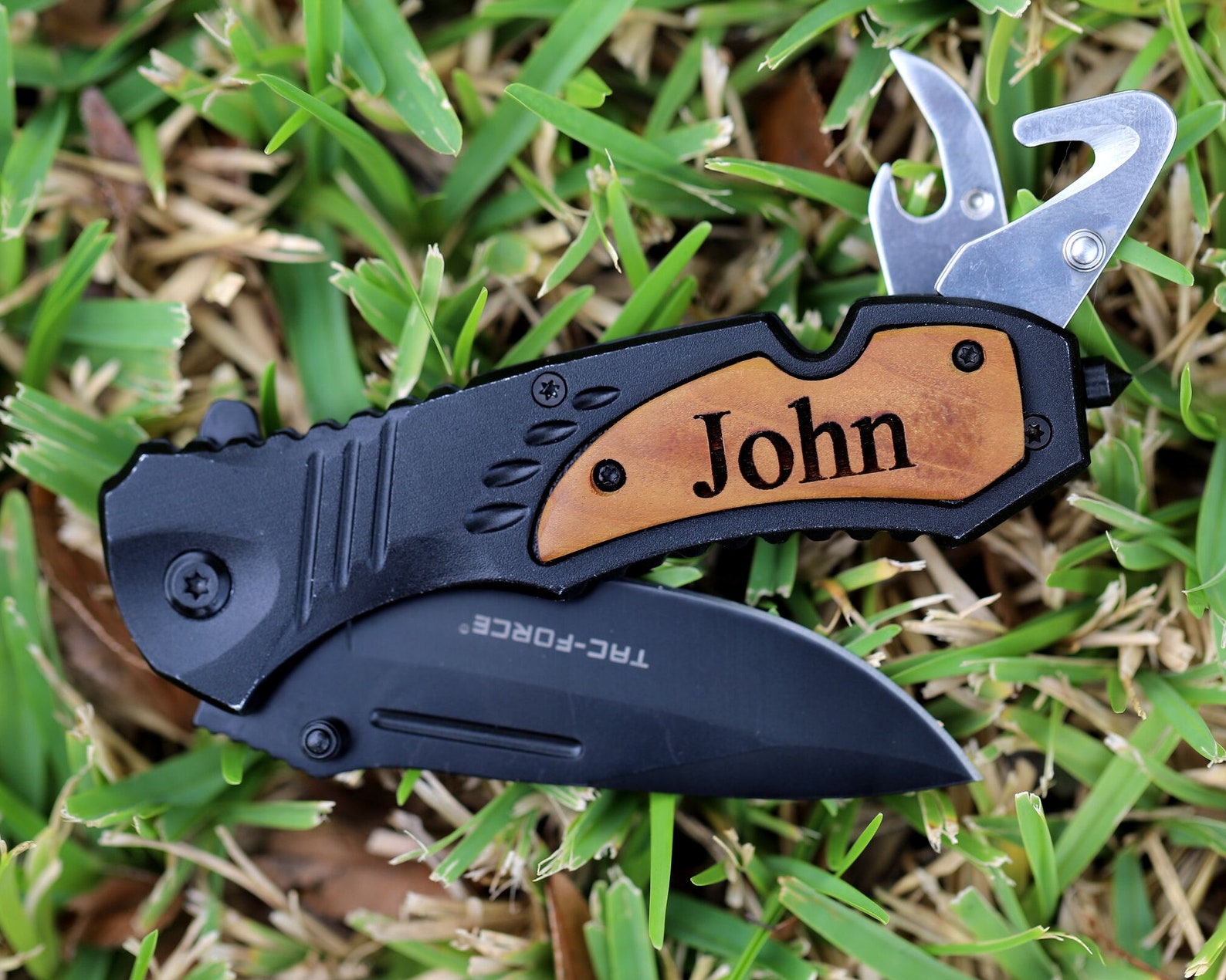 Multi Tool Pocket Knife Engraved Survival Knife Personalized - Etsy