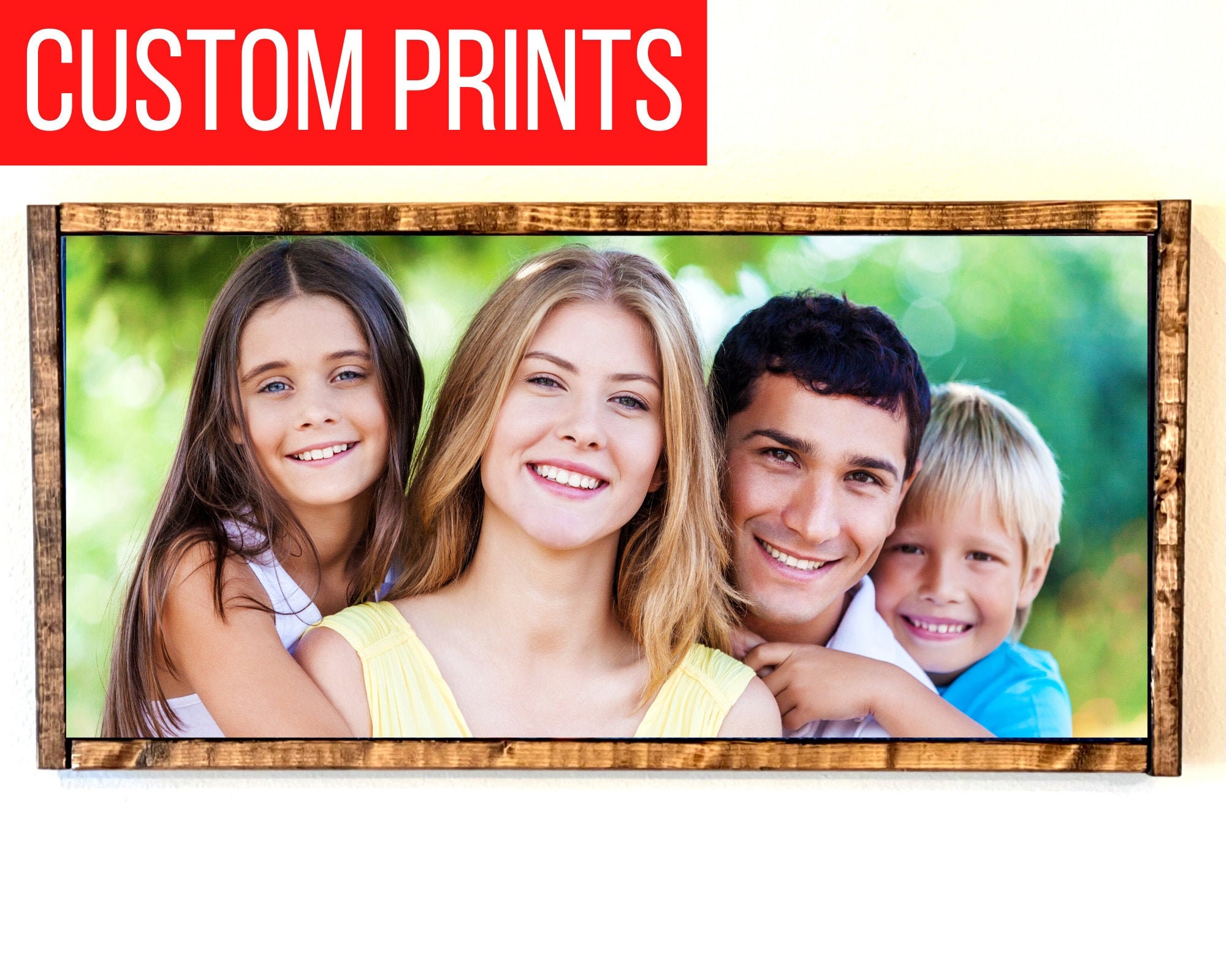 24X12 Custom Photo Print on Wood Picture on Wood Photo on - Etsy