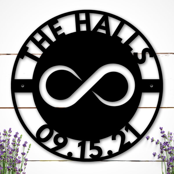 Infinity Name Sign - Etsy