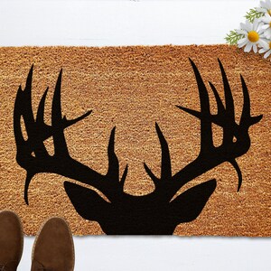 Deer Doormat, Deer Door Mat, Deer Welcome Mat, Animal Doormat, Deer ...