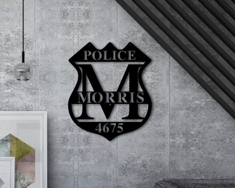 Personalized Police Officer Gifts Police Signs for Home - Etsy