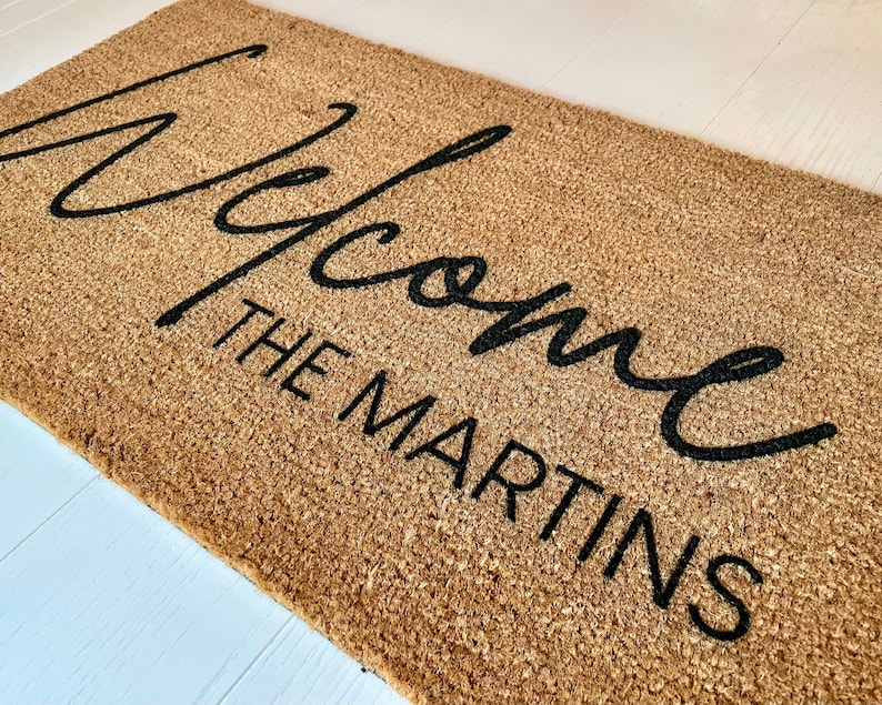 Custom Welcome Mat-personalized Welcome Mat-front Porch - Etsy Custom Welcome Mat-personalized Welcome Mat-front Porch - Etsy
