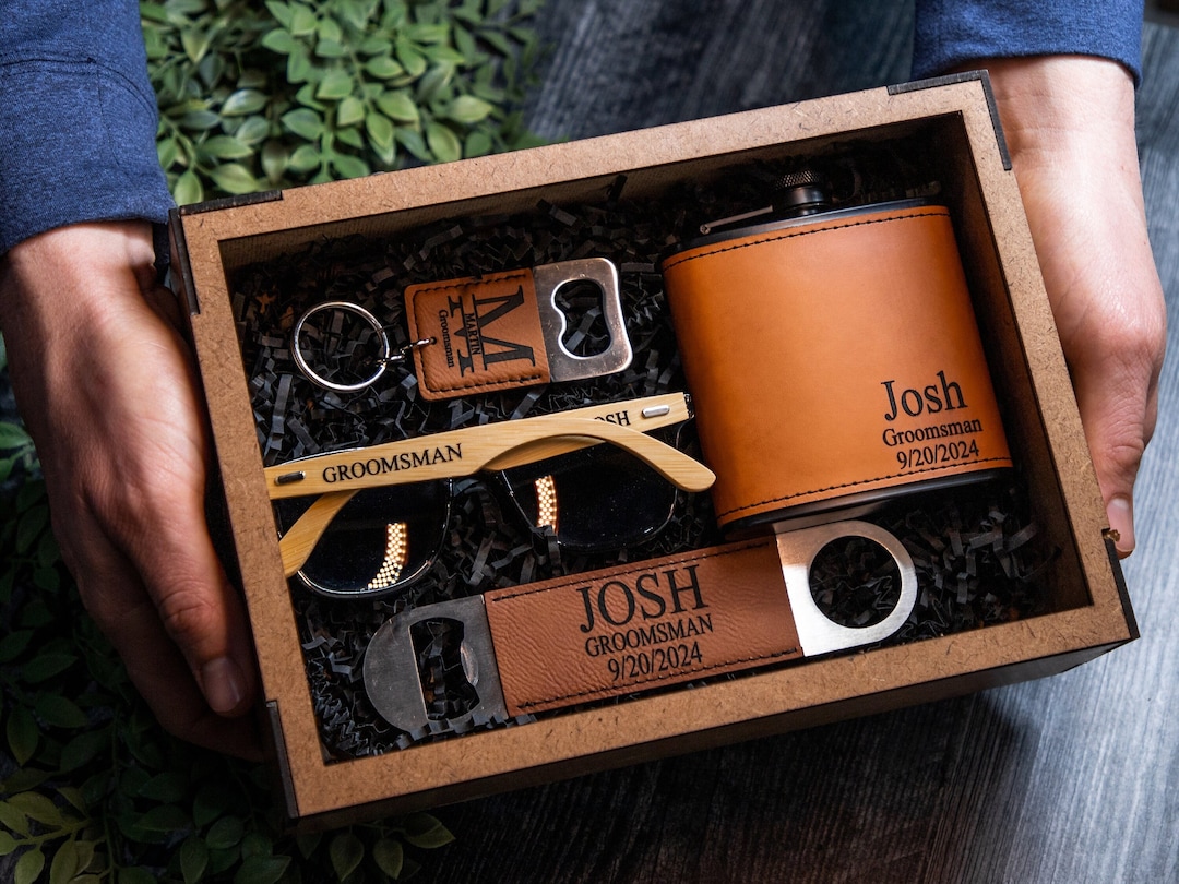 Groomsman Box ONLY, Groomsmen Box Empty, Groomsmen Gift Box, Groomsmen ...