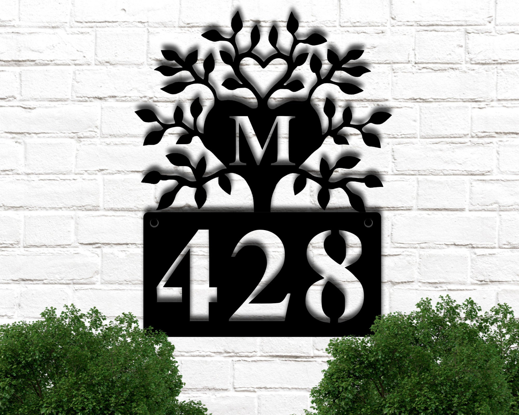 Personalized Metal Address Sign for House Custom Address Sign - Etsy