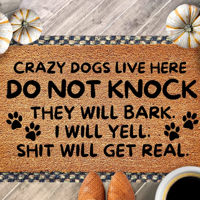 Dog Doormat - Etsy
