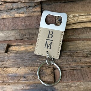 Personalized Leather Keychain for Men, Custom Leather Keychain ...