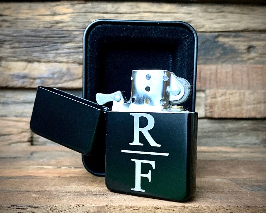 Personalized Lighter for Men, Groomsmen Lighter, Groomsmen Gift ...