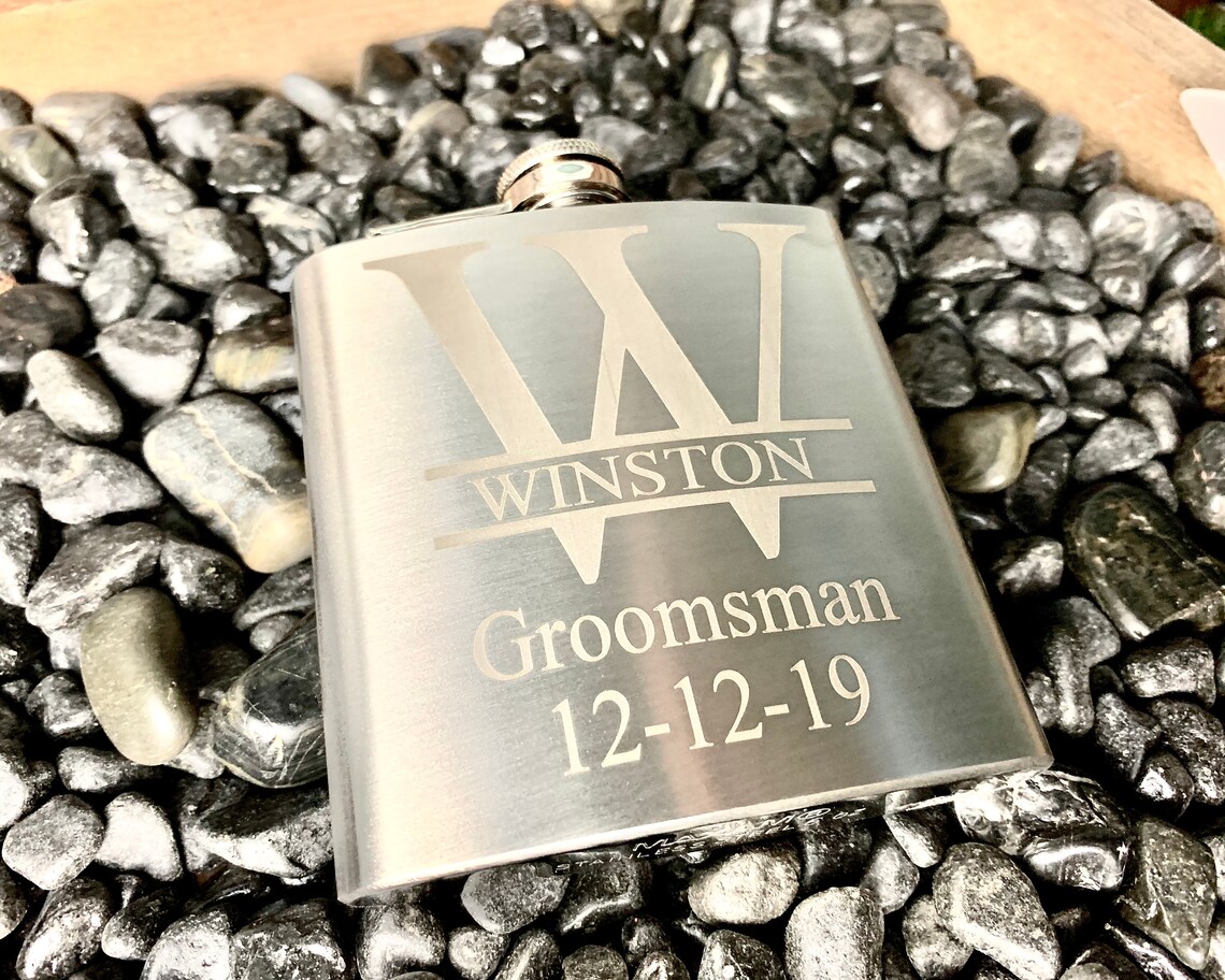 Engraved Flask Personalized Stainless Steel Flask for | Etsy