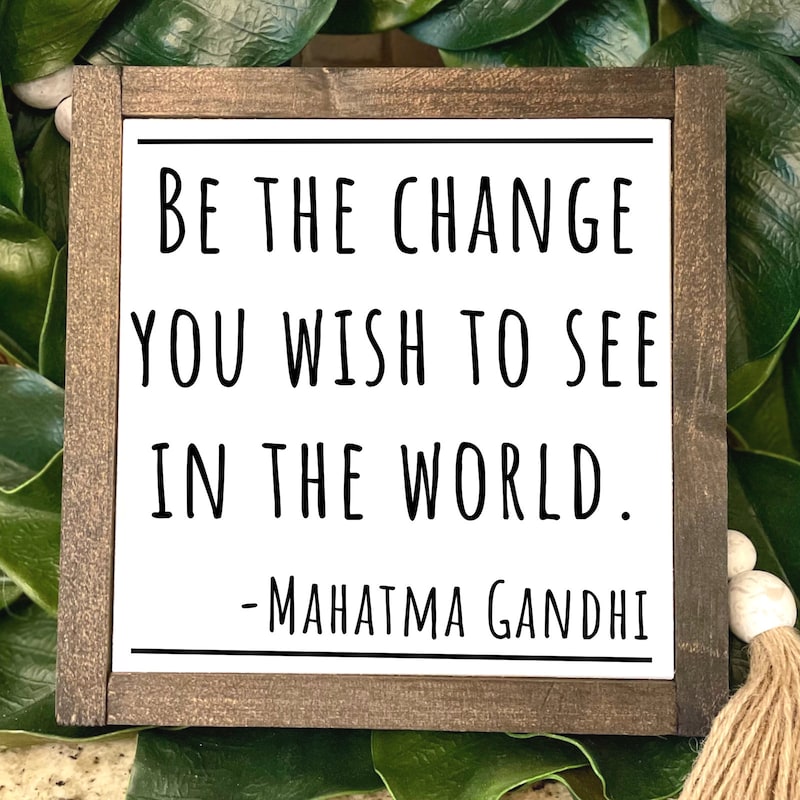 Wood Quote Sign - Etsy