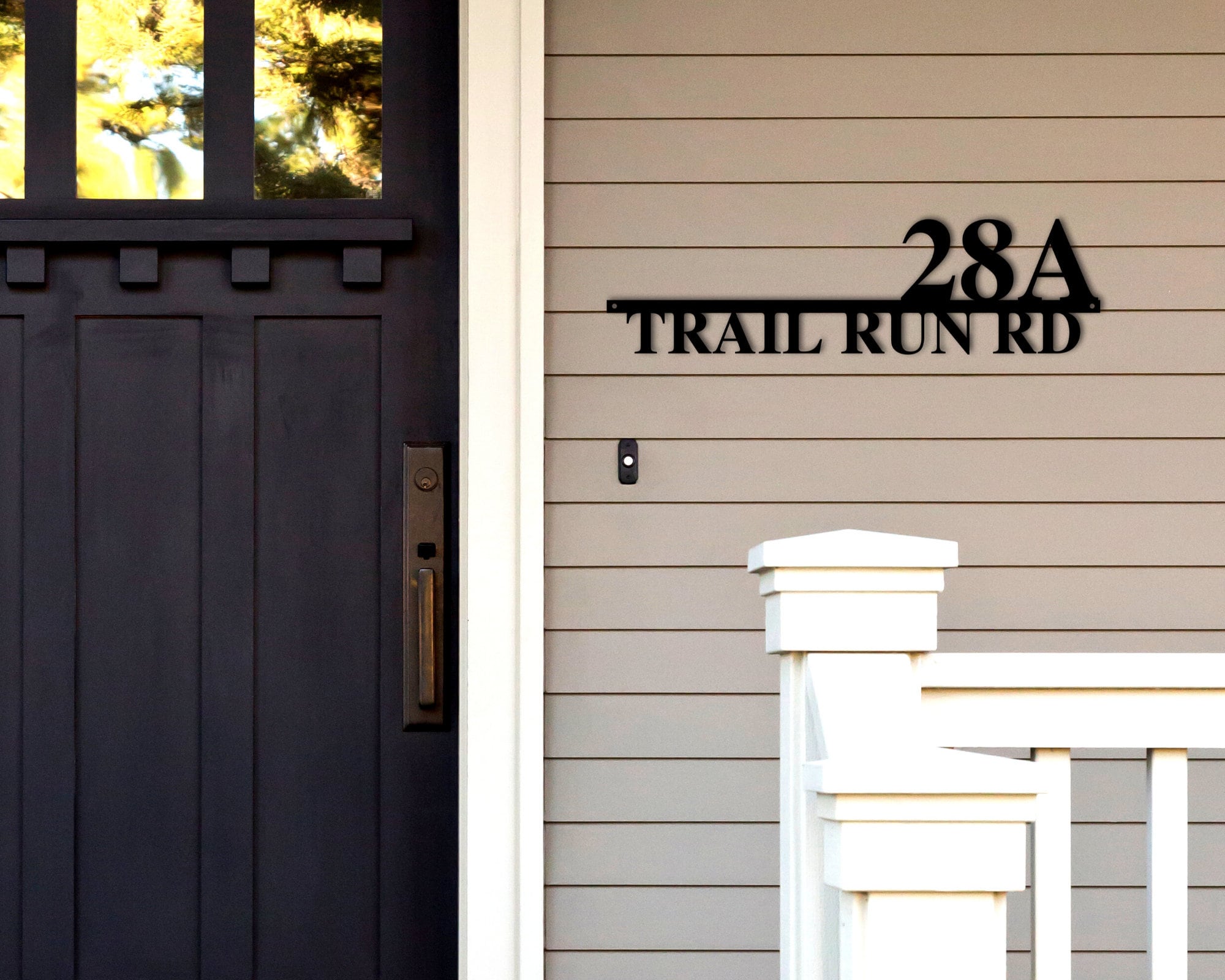 Metal Address Plaque Metal Address Sign Address Sign - Etsy