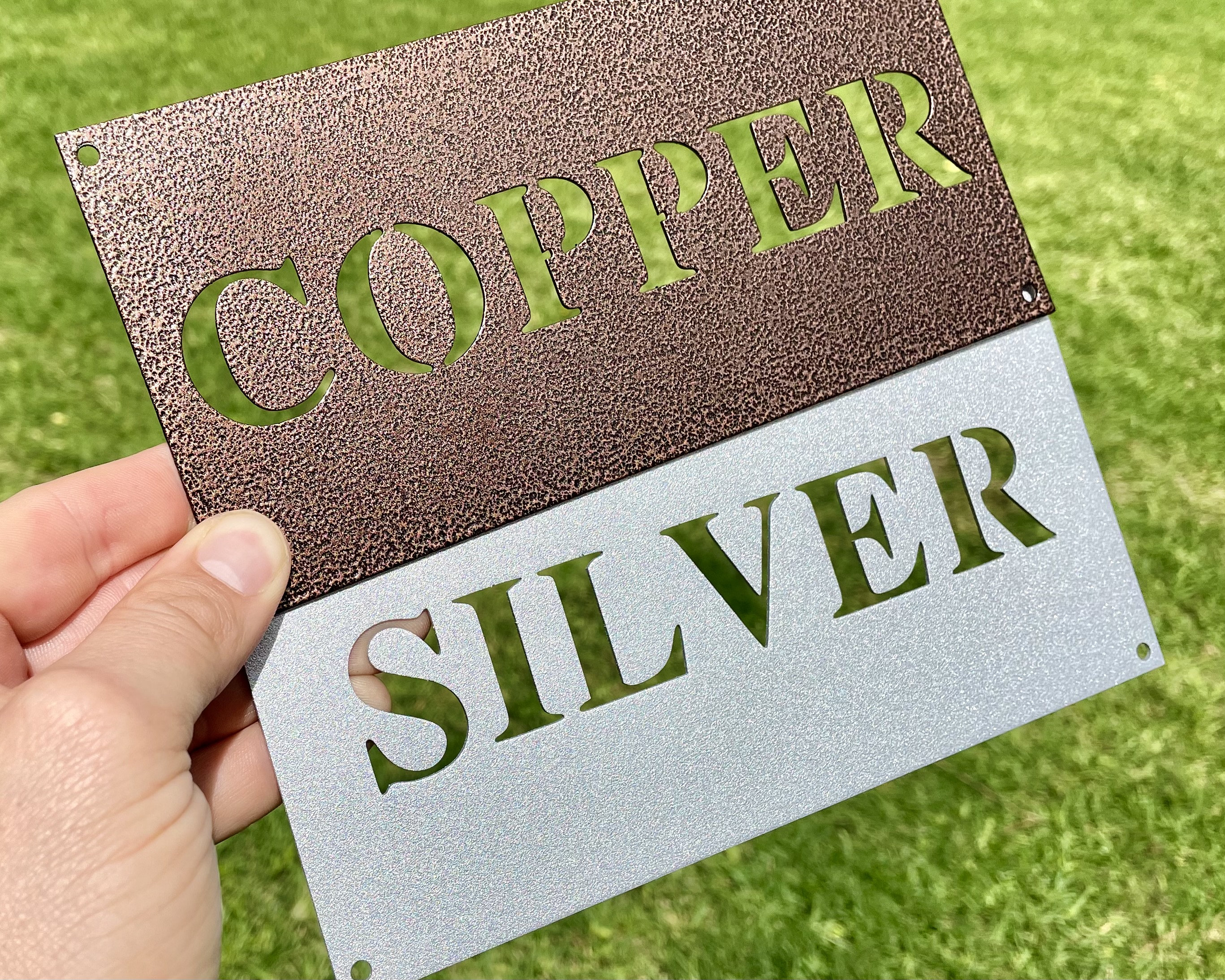 Custom Metal Address Plate for House Metal Address Plaque | Etsy