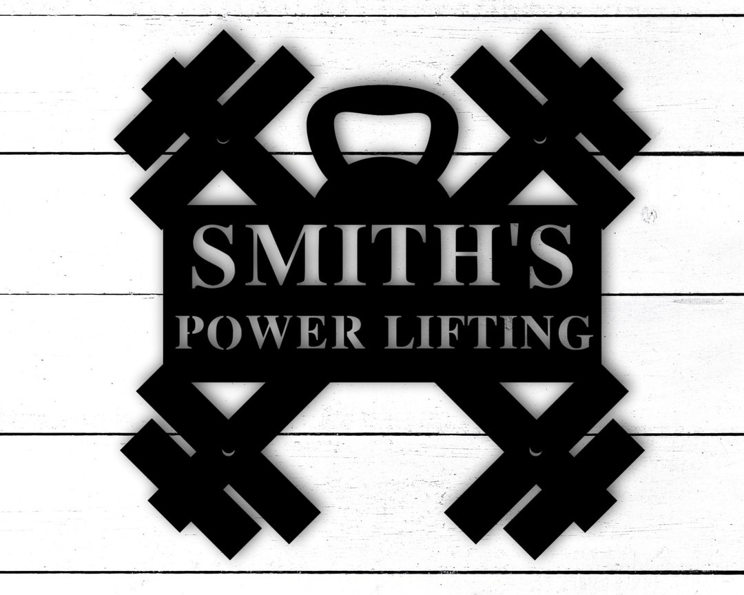 GYM Sign Personalized, Home Gym Sign, Personalized Gym Sign, Crossfit ...