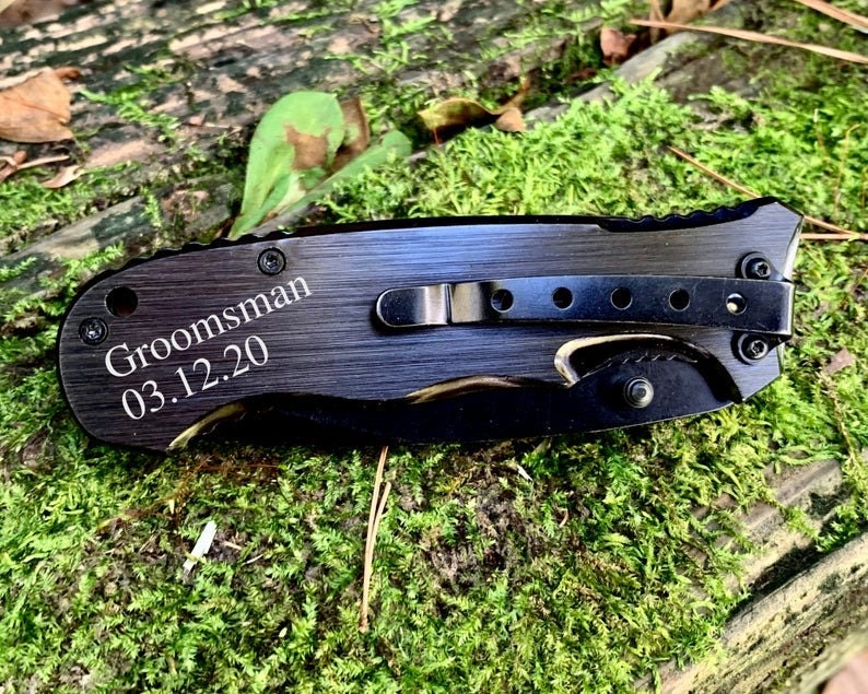 Engraved Hunting Knife Personalized Pocket Knife Hunting - Etsy