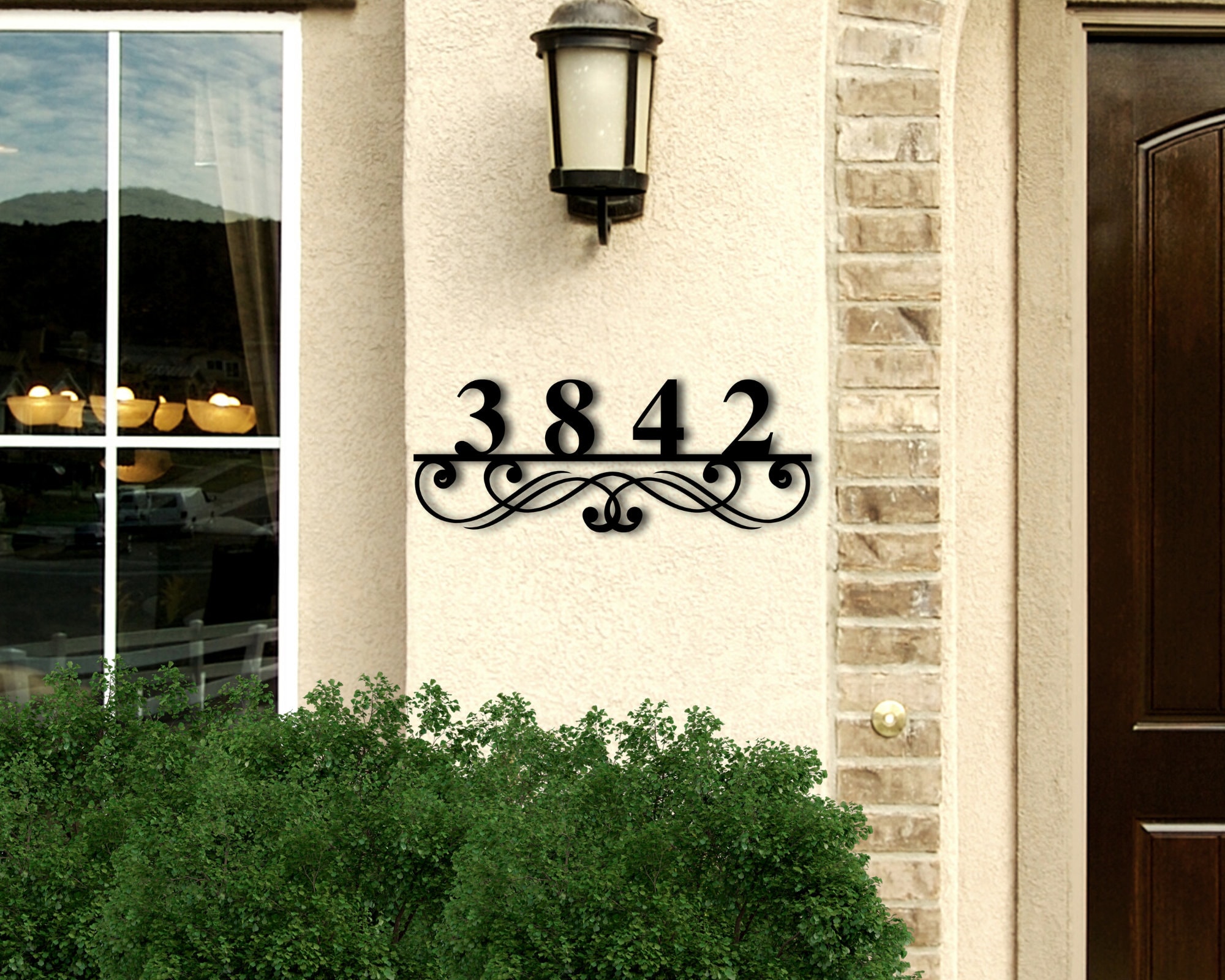 Custom Metal Address Sign, Address Numbers for House, Address Plaque ...