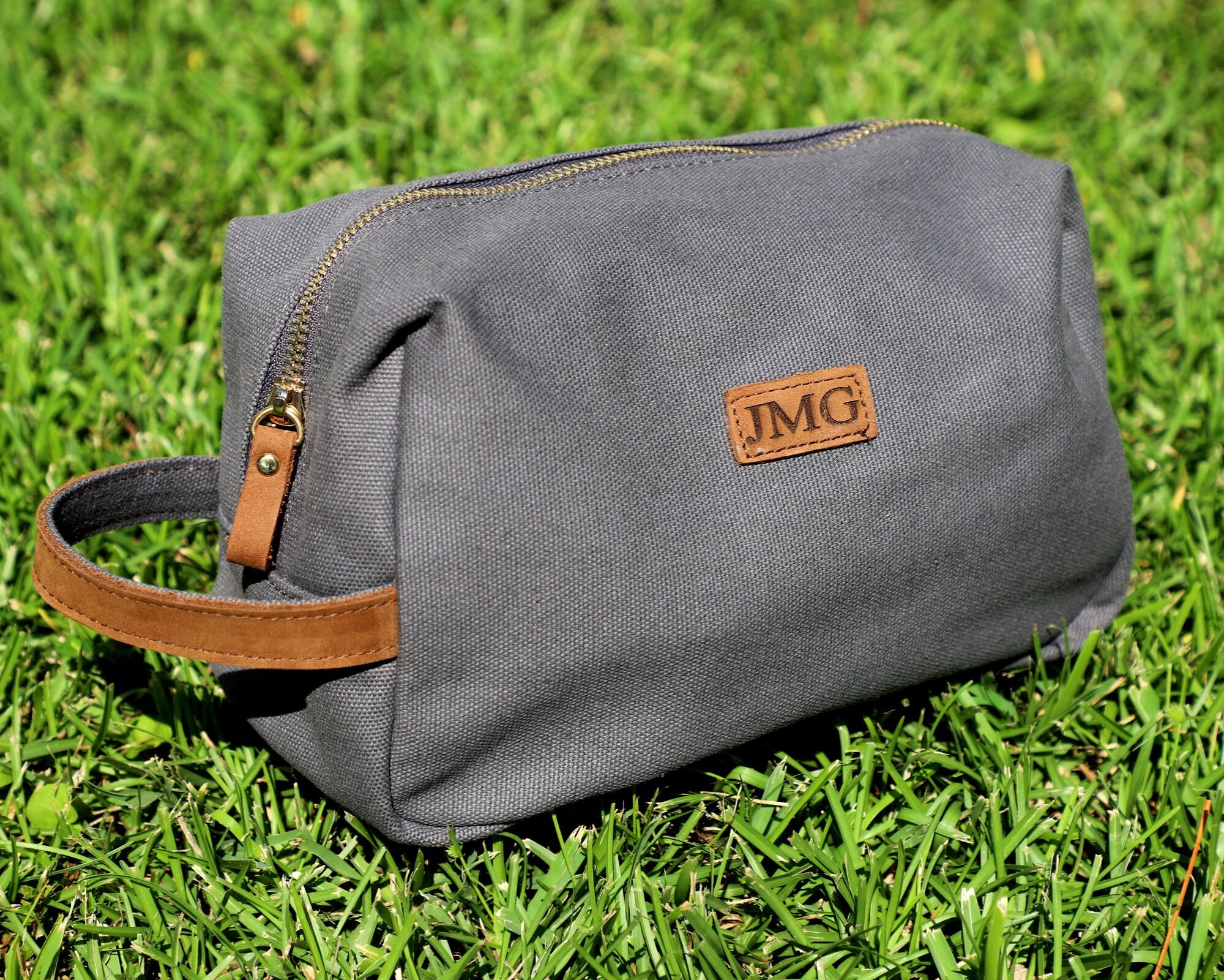 Personalized Mens Toiletry Bag Groomsmen Proposal Leather | Etsy