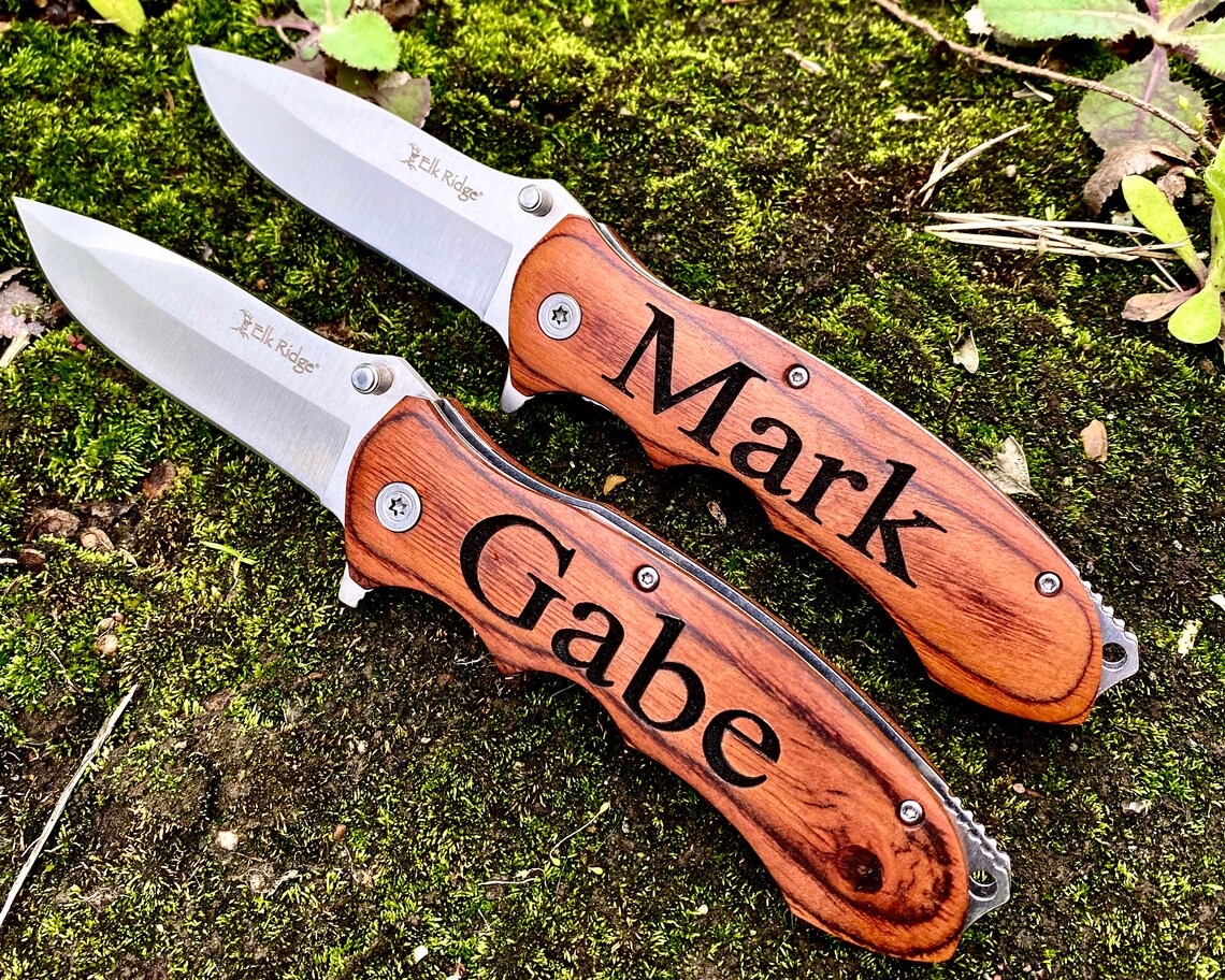Personalized Pocket Knife Engraved Knifes for Men Anniversary - Etsy