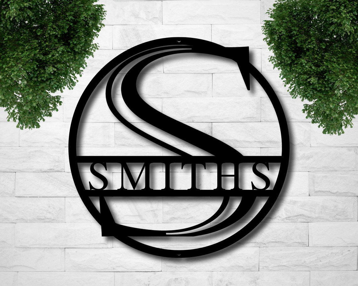 Personalized Signs for Home Custom Metal Sign Metal Name | Etsy