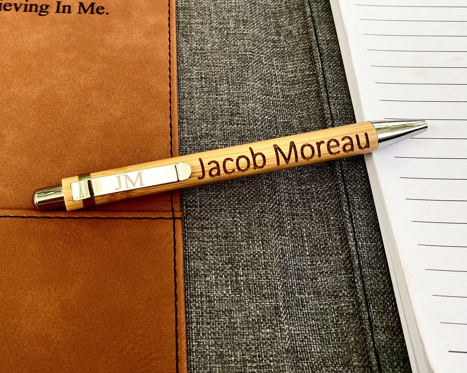 Personalized Padfolio Engraved Portfolio Personalized - Etsy