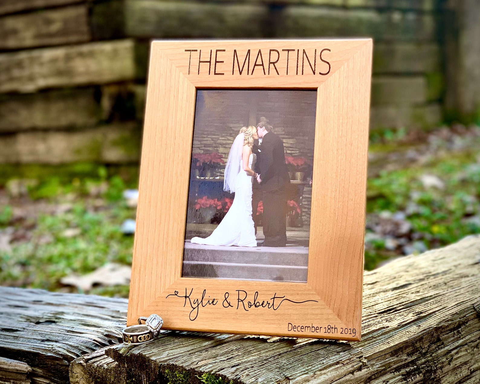 Personalized Picture Frame, Wedding Picture Frame, Newlywed Picture ...