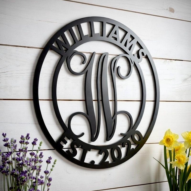 Metal Custom Cutout Sign - Etsy