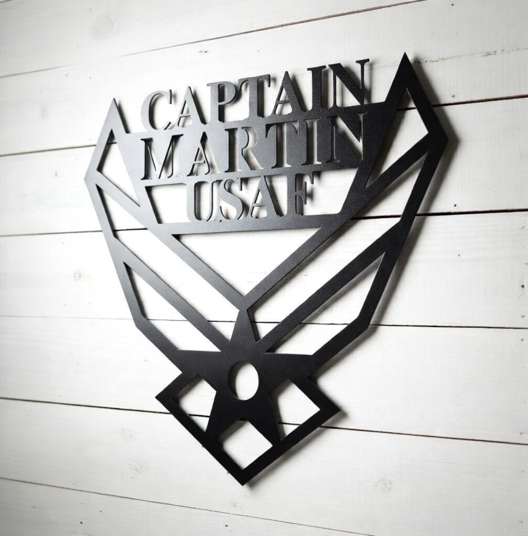 Custom Air Force Metal Sign,personalized Air Force Gifts, Air Force ...