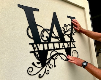 Custom Outdoor Name Signs | Etsy