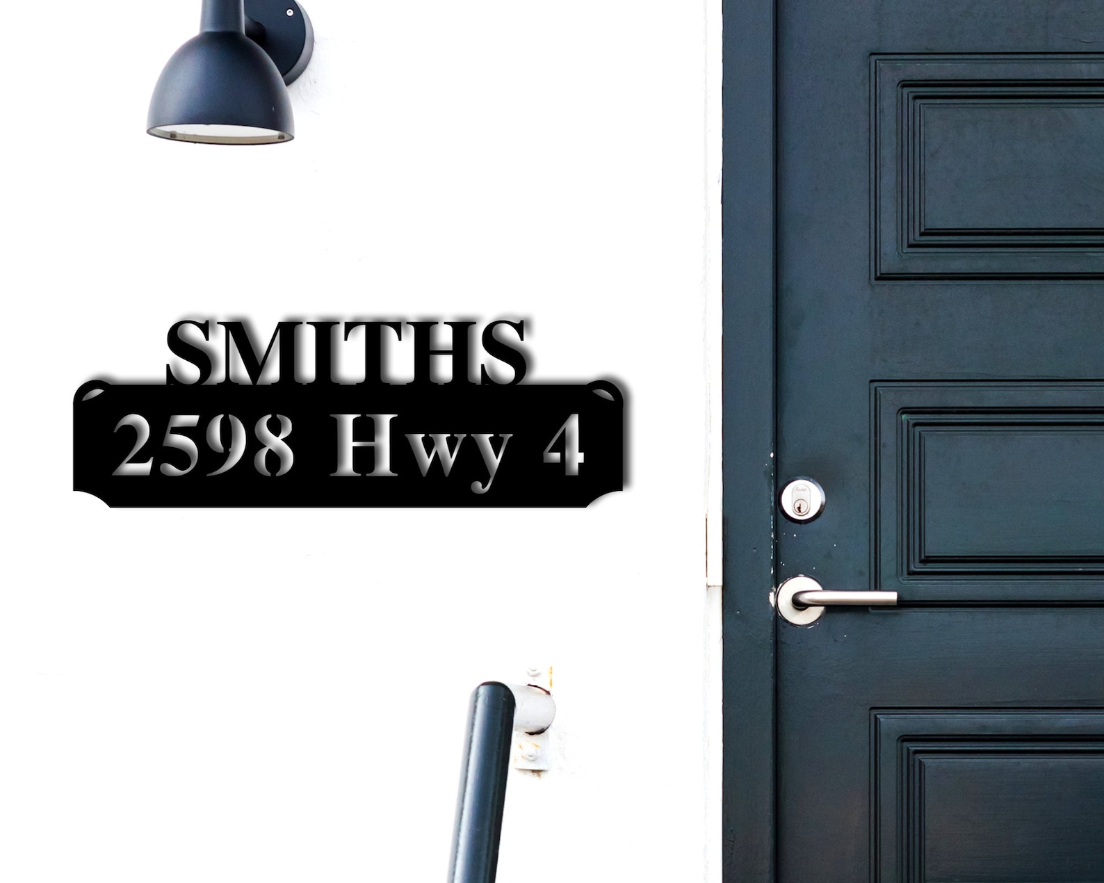 Custom Street Address Sign Custom Metal Address Sign Metal - Etsy