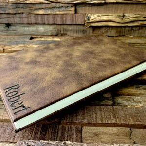 Personalized Leather Journal for Men, Personalized Journal ...