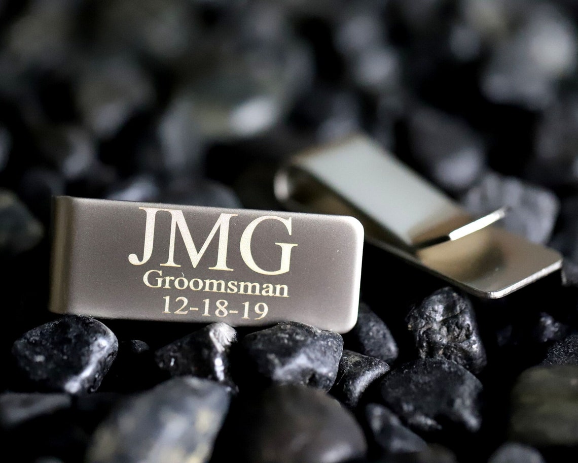 Custom Money Clip for Men Personalized, Money Clips for Groomsmen ...