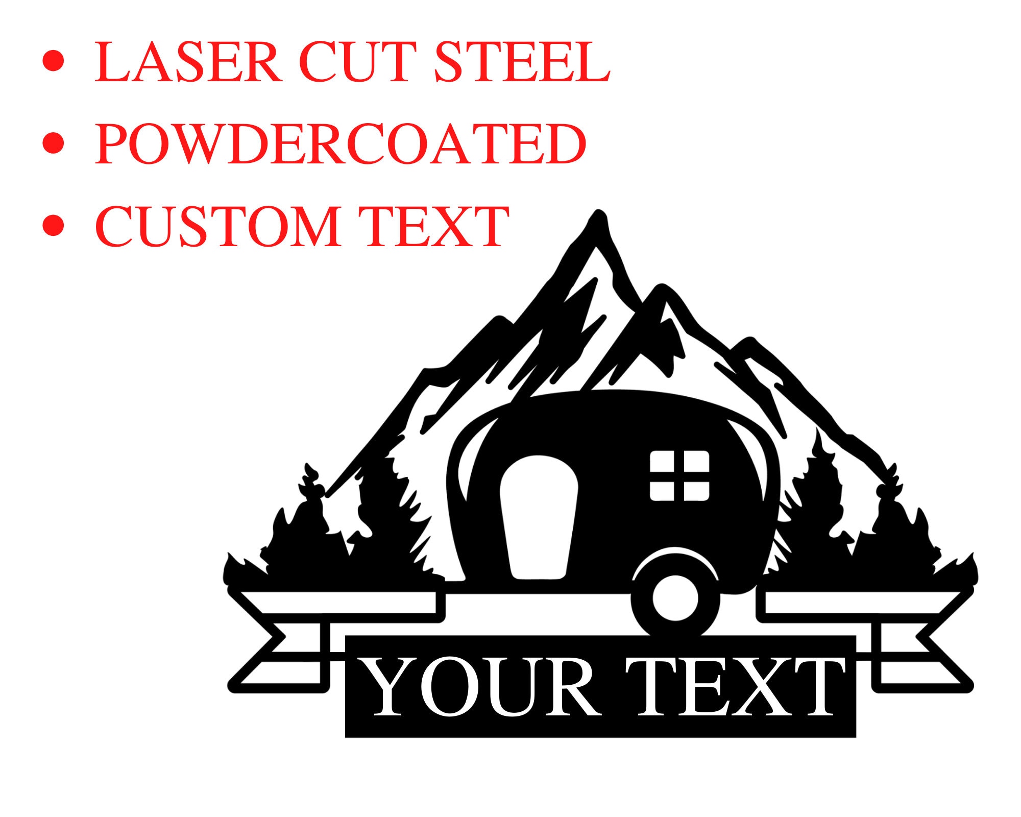 Personalized Camping Sign Custom Camper Sign Metal Camping - Etsy