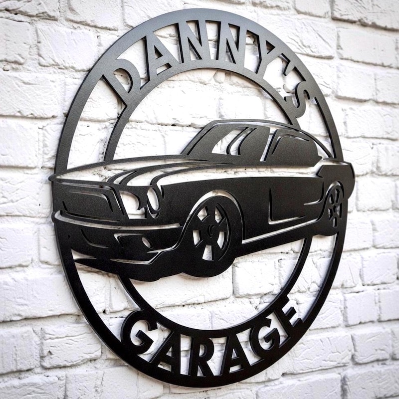 Metal Sign Muscle Car - Etsy