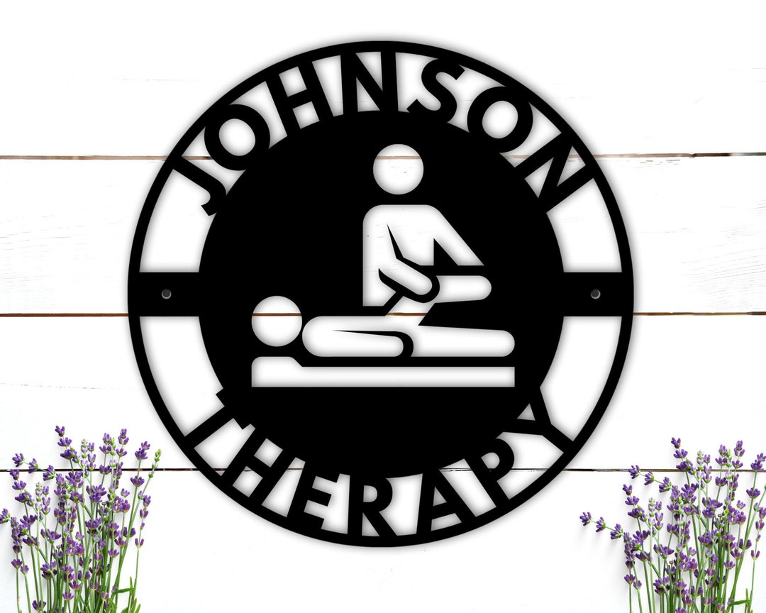 Therapist Metal Sign, Therapy Office Decor, Physical Therapist Gifts ...