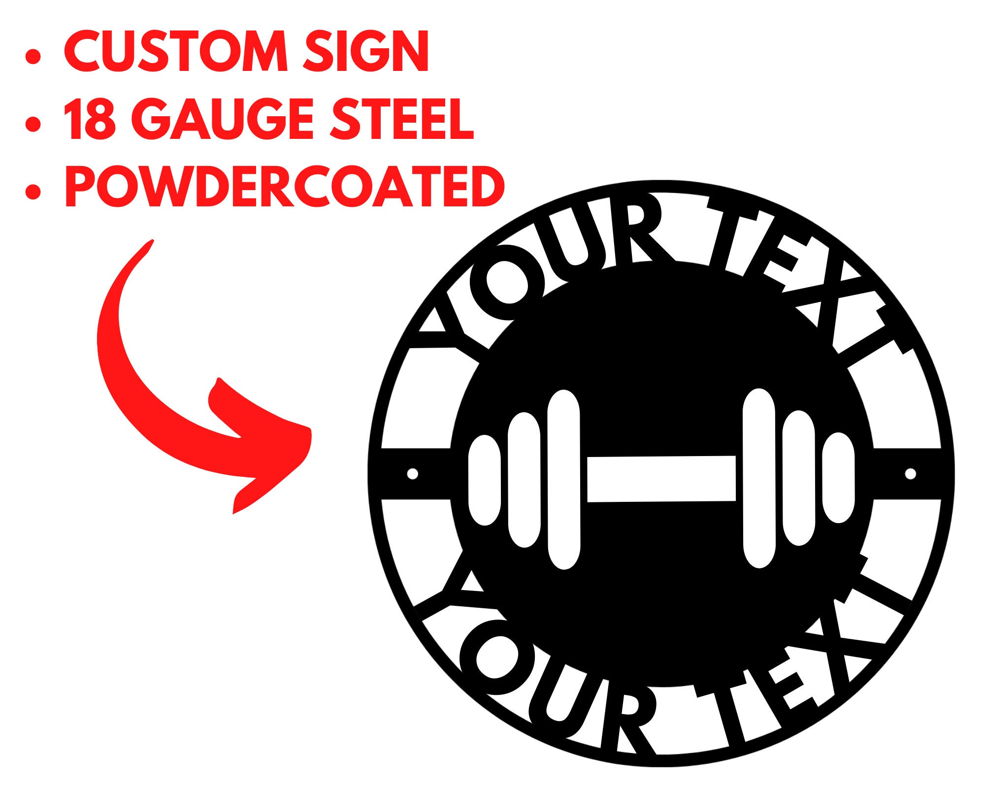 Gym Sign, Personalized Home Gym Sign, Custom Metal Gym Sign, Home Gym ...