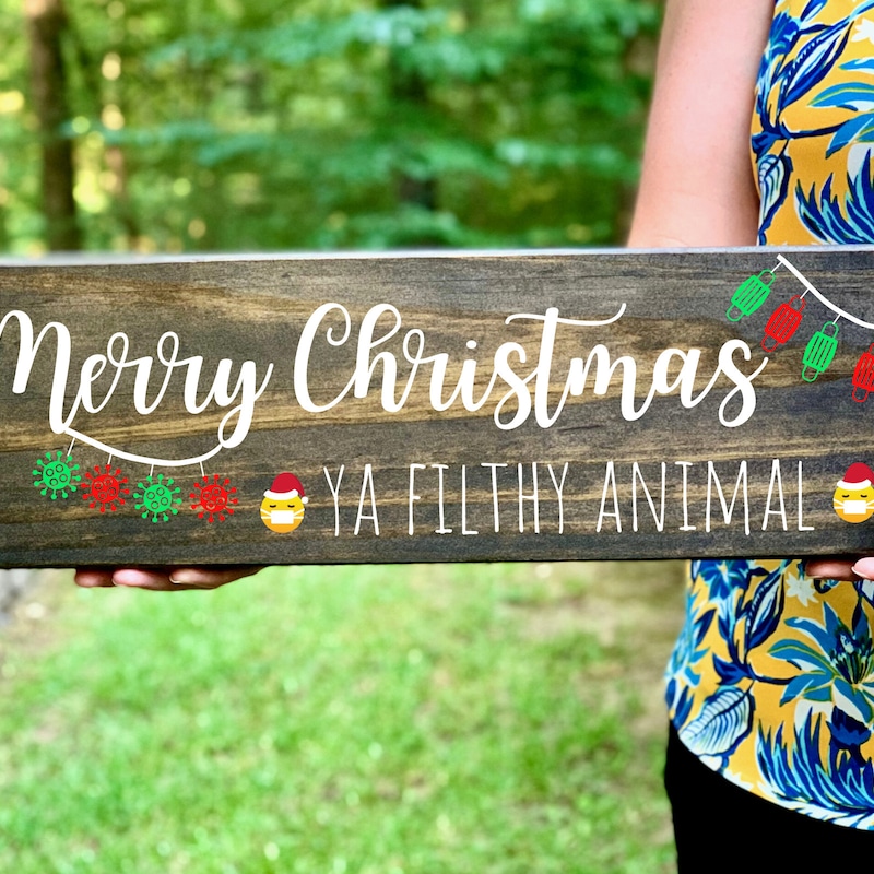 Funny Christmas Sign - Etsy