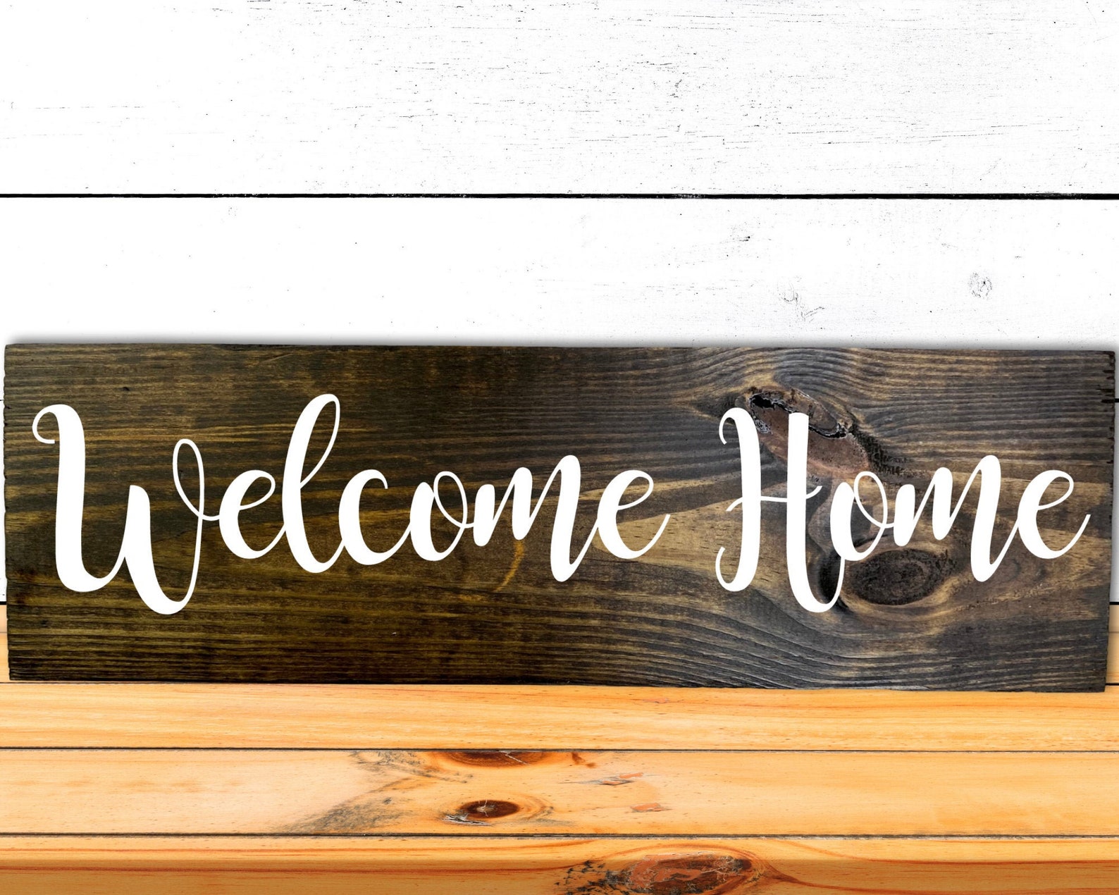 Welcome Home Wood Sign Wooden Welcome Sign Wood Welcome - Etsy