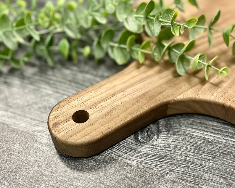 Engraved Cutting Board With Handle, Newly Wed Gifts, Charcuterie Board ...