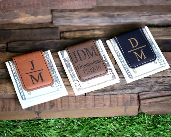 Leather Magnetic Money Clips For Men ALDEBRAN® Money Clip With