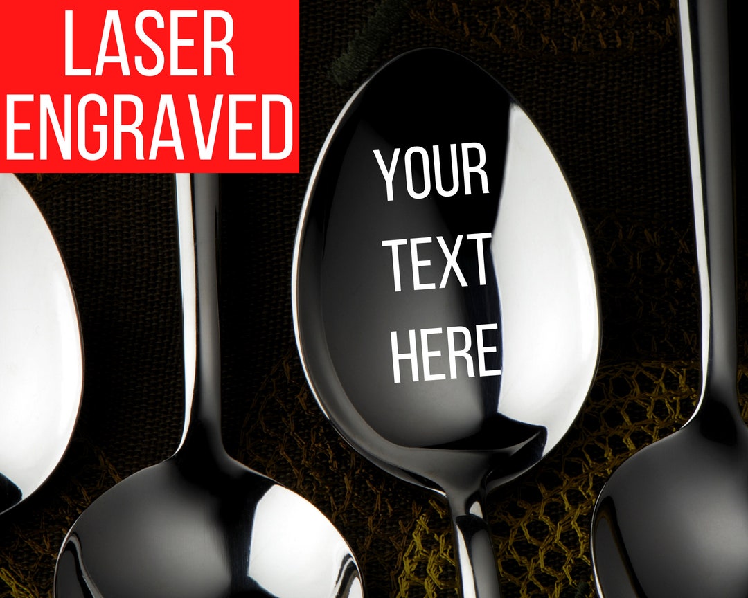 Customized Spoon, Personalized Coffee Spoon, Custom Spoon, Personalized ...