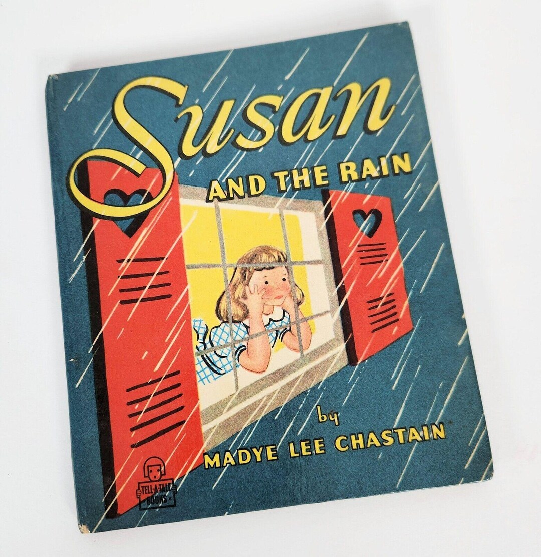Vintage Whitman Tell-a-tale Susan and the Rain by Madye Lee Chastain ...