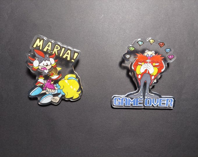 Sonic Pins WAVE 2 - Etsy